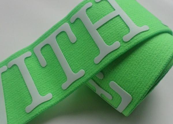 Quality Customized Colored Logo Printing Manufacturers Elastic Book Band Jacquard for sale