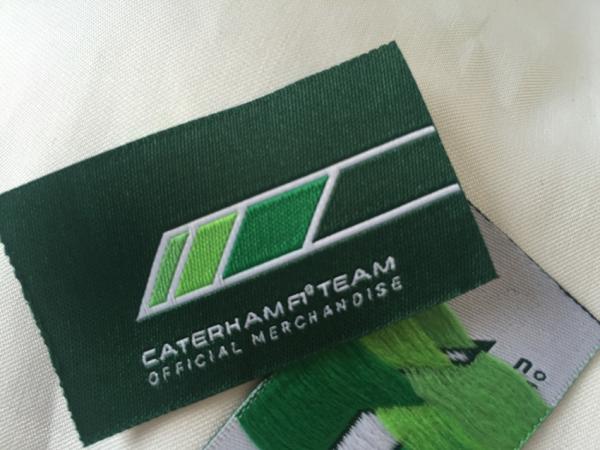Quality Small Apparel Clothing Fabric Labels , Washable Woven Sewing Labels Personalized for sale