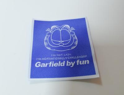 Quality Customized Design T Shirt Woven Label , Garment Neck Woven Label for sale