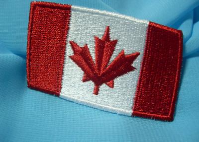 Cina Bandiera personalizzata 3D Born To Be Mild Logo ricamato Patch al collo riutilizzabile in vendita