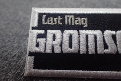 China High Density Custom OEKO Embroidered Back Patches for sale