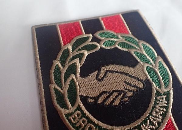 Quality Sew Iron On Clothing 3d Custom Embroidered Embroidery Patches for sale