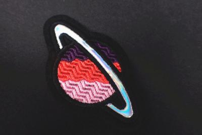 China Custom Embroidered Iron On Patches No Minimum For Clothing for sale