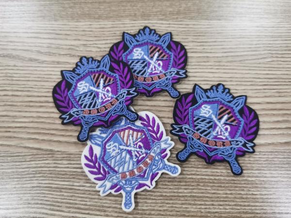 Quality Custom High Density Folding Clothing Woven Labels Using Selvage Techincs for sale