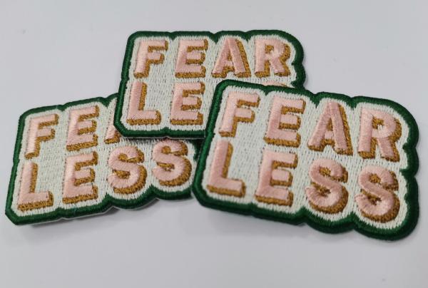 Quality Washable Selvage Embroidered Cloth Patches Heat Transfer Labels for sale