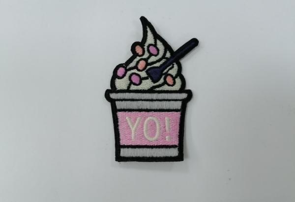 Quality TK Design Embroidered Patches For Clothes Heat Transfer Labels for sale