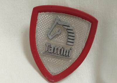 Cina Patch personalizzati con logo di gomma Badge in silicone per abbigliamento / scarpe / borse all' esterno in vendita