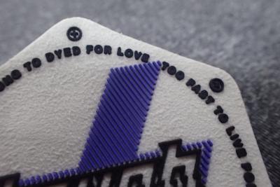 China OEKO Injectie rubber logo patches Te koop