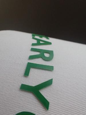 Китай Горячее - клеевое 3D логотип экранопечатная этикетка / печатные пластыри на заказ продается