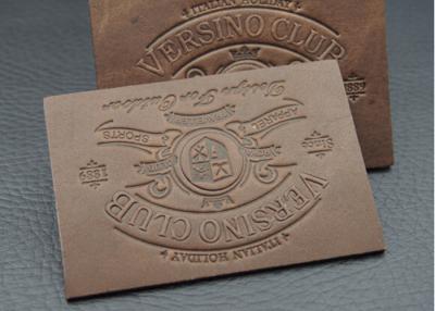 Cina Patch di pelle lavati / incisivi per jeans Logo personalizzato in vendita