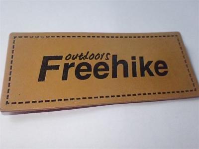 Cina Patch di pelle in rilievo su misura per jeans e borse in vendita