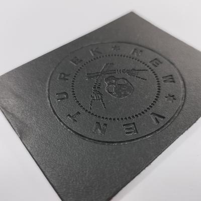 Cina Patch in pelle in rilievo personalizzati, etichette in pelle in PU in vendita