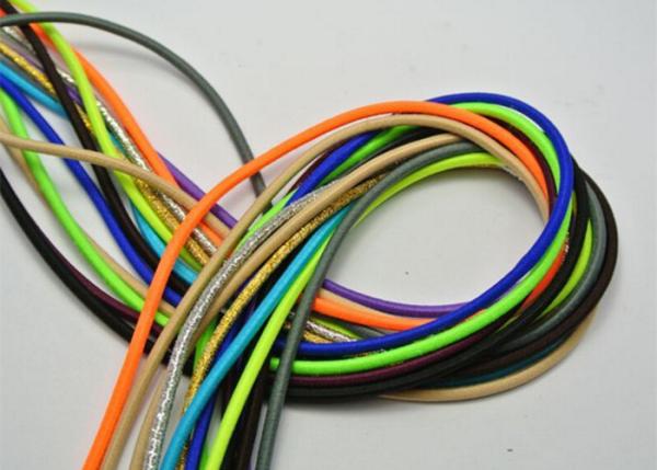 Quality Coloured 3mm Elastic Cord String Elastic Beading Thread High Tenacity for sale