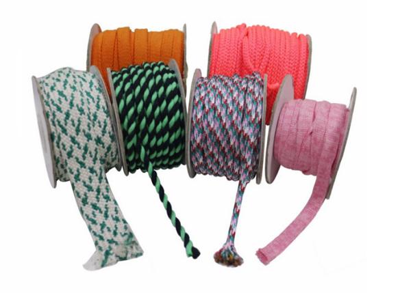 Quality 8mm Round Elastic Cord String Elastic Rope With Hook Coated Finishing for sale