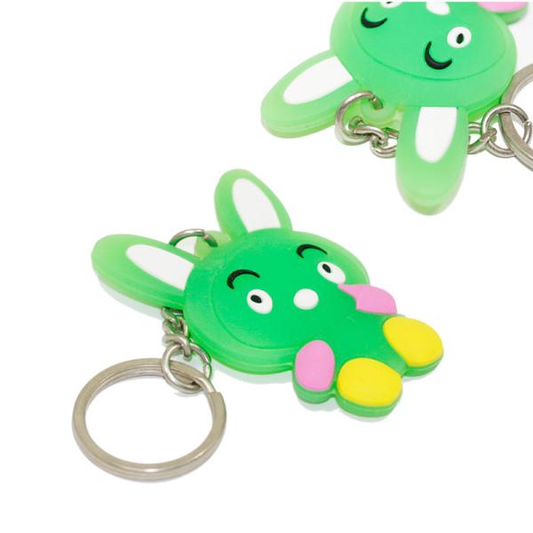 Quality Classic style pvc key holder 3d pvc key chains 2d pvc keyring for sale