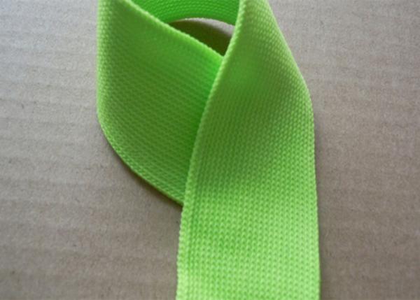 Quality Eco - Friendly Non Elastic Tape , Colorful Reflective Nylon Webbing Strap for sale