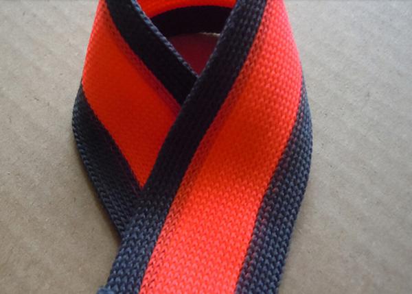 Quality Eco - Friendly Non Elastic Tape , Colorful Reflective Nylon Webbing Strap for sale