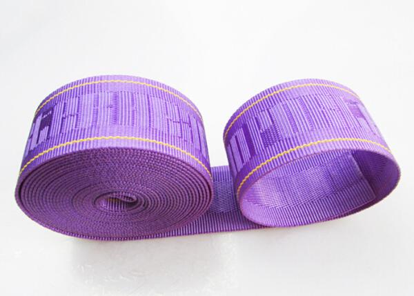 Quality Custom Made Woven Polyester Tape , 1 Inch High Density Nylon Webbing Tape for sale