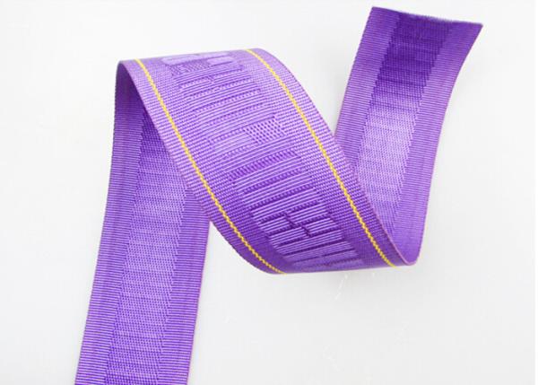 Quality Custom Made Woven Polyester Tape , 1 Inch High Density Nylon Webbing Tape for sale