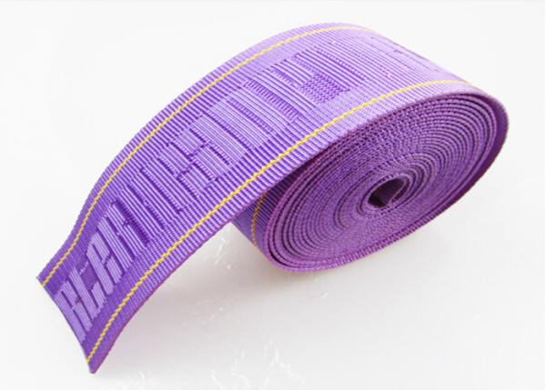 Quality Custom Made Woven Polyester Tape , 1 Inch High Density Nylon Webbing Tape for sale