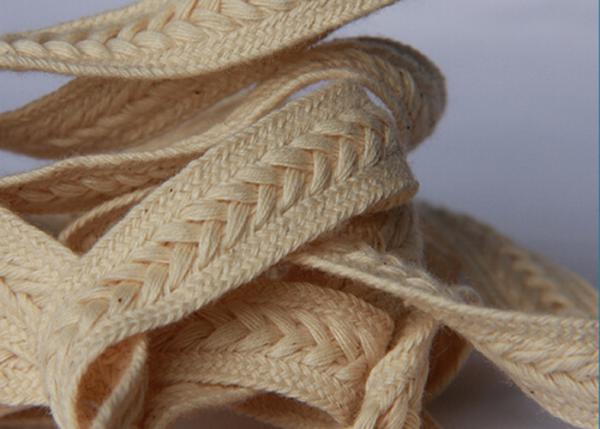Quality Garment Use Non Elastic Cord Cotton Webbing Tape Free Sample Avaliable for sale
