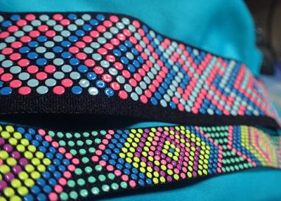 중국 의류 코트 재킷을 위한 사용자 지정 로고 및 반 슬리드 실리콘 탄력 테이프 판매용