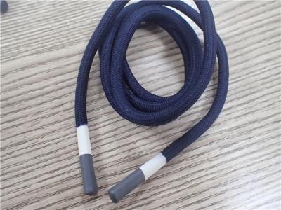 中国 ローンド 非弾性ポリエステルロープ 衣料品の灰と白のコーティング 販売のため