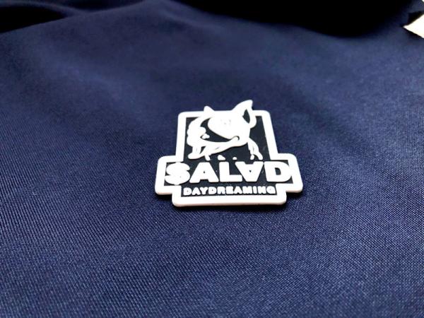 Quality Custom Made Soft 3D Rubber Silicone Embossed Patches for sale