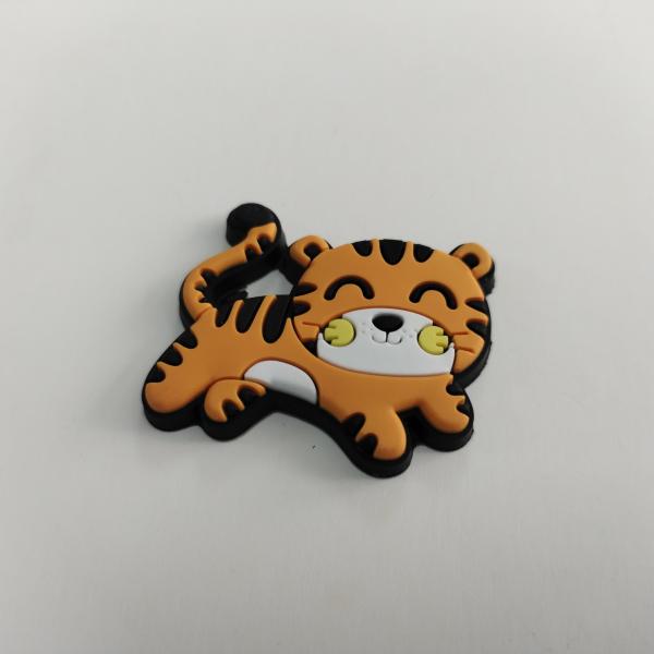 Quality Clothing 3D Logo Plastic Custom Silicone Patches For Garment for sale
