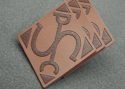 Κίνα Ανθεκτικό Custom Clothing Patches Δερμάτινα patches για τζιν Logo εκτυπώσιμη προς πώληση