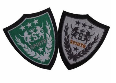 Cina Materiale di pelle Elegante Patch per abbigliamento su misura con gancio e loop in vendita