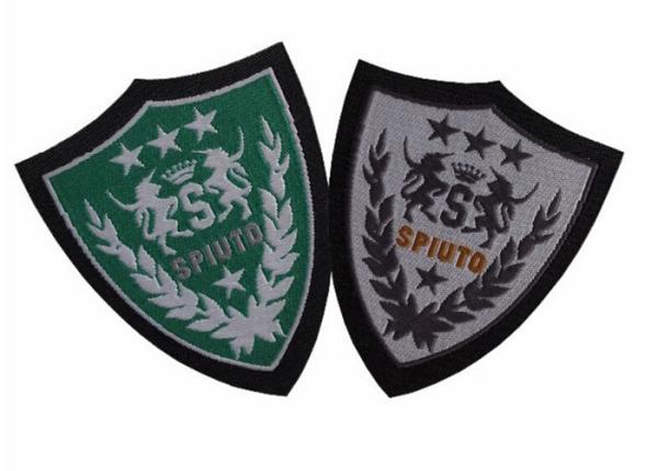 Quality Leather Material Elegant Custom Clothing Patches With Hook And Loop for sale