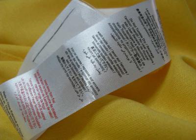 중국 100% 폴리에스터 / 면 장식 의류 패치 사용자 지정 로고 인쇄 판매용