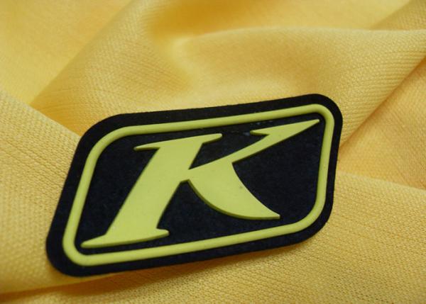Quality 3D Embossed Pvc Injection Transparent Rubber Custom Clothing Patches Garment for sale