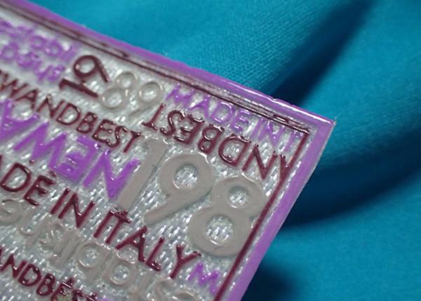 Quality Silicone Material Custom Design Pvc Cloth Label ,3D Decorative Patches For for sale