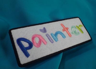 Cina Patch personalizzati per abbigliamento, un lato stampato su patch. in vendita