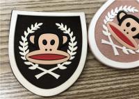 China Professional Customized  Microfiber Rubber Logo Patch For Clothes And Bags Etc for sale