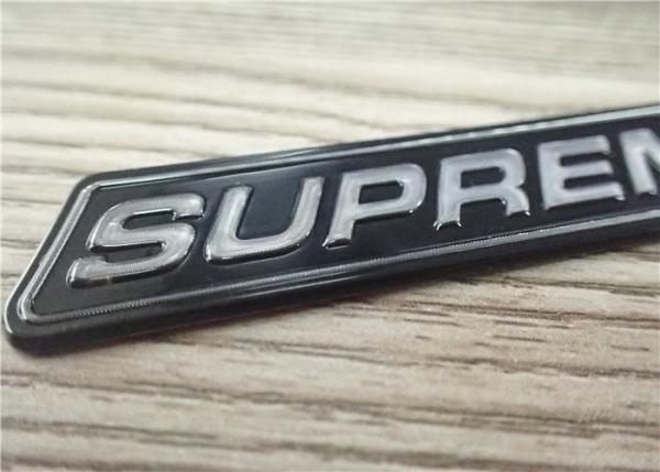 Quality Fashion Custom Clothing Patches / Embroidered Silicone Patches for sale