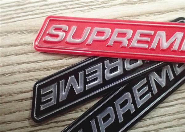 Quality Durable Bright TPU Custom Clothing Patches With PVC Branding Logo for sale