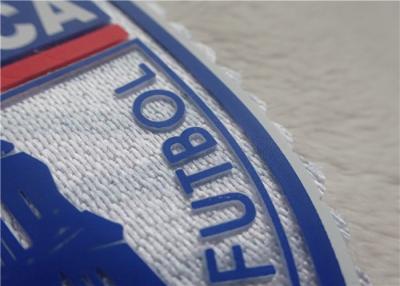 China Driedimensionale siliconen kledingpatches, veelkleurig Tatami-flocking warmte-overdrachtslabel. Te koop