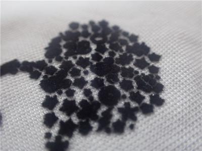 Cina Logo di trasferimento di calore monocromatico a fiocco per abbigliamento di colore blu brillante in vendita