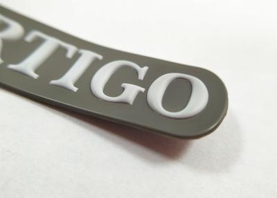 Cina Patch di logo personalizzato 3D di plastica morbida in PVC in silicone in gomma in rilievo in vendita