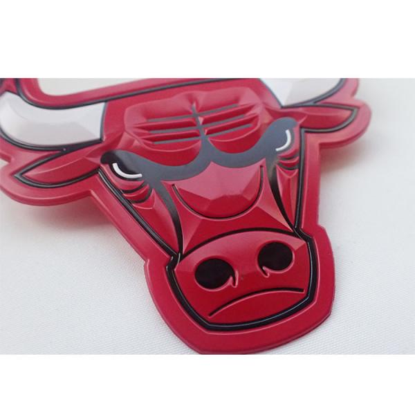Quality Washable Red TPU Leather Iron On Custom Clothing Patches for sale