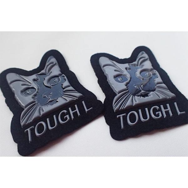 Quality Custom Embossed 3D Awesome Hologram TPU High Frequency Label for garment ,bags for sale