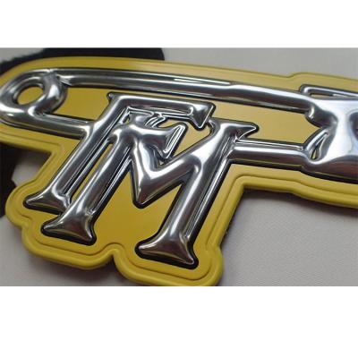 Cina Patch di etichetta di gomma stampata in 3D ad alta frequenza per scarpe in vendita