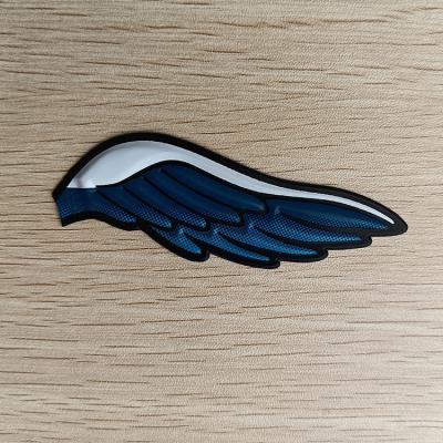 China IJzer op badges 3D geïmprimeerd merknaam logo Zachte TPU pleisters voor kleding for sale