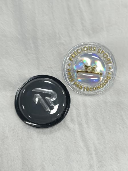 Quality Customized Hologram Rainbow TPU OEM Garment Symphony TPU Badge for sale