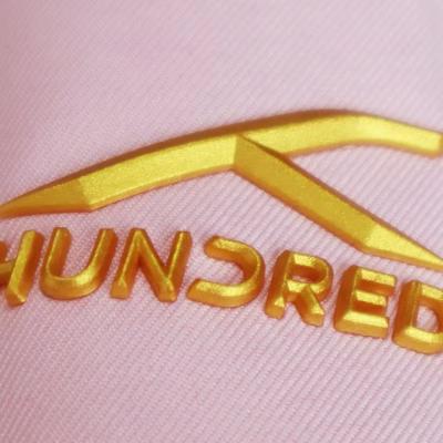 China Custom T Shirt Silicone Label Washable 3D Soft Silicone Logo Heat Transfer Silicone Badge for sale