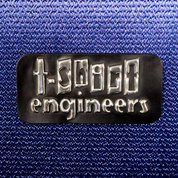 Quality Customized High-Quality Clothing 3D Silver Black Tpu Heat Metal Transfer Logo for sale