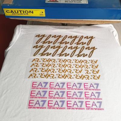 Quality Custom Silicone Iron Press Printed Labels Heat Transfer Label Heat Transfer for sale